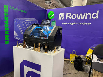 Rownd Desktop CNC Lathe | The Factory on Your Desk – Rownd Precision